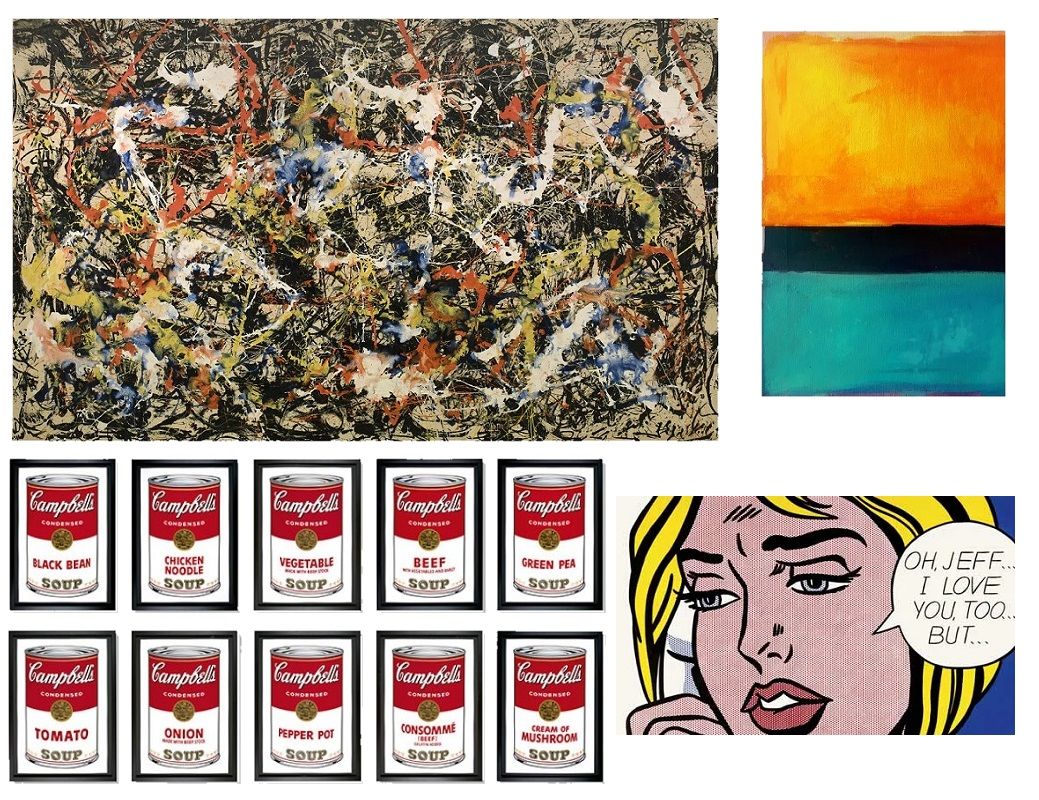 Abstract Expressionism vs Pop Art | The Cultural Me